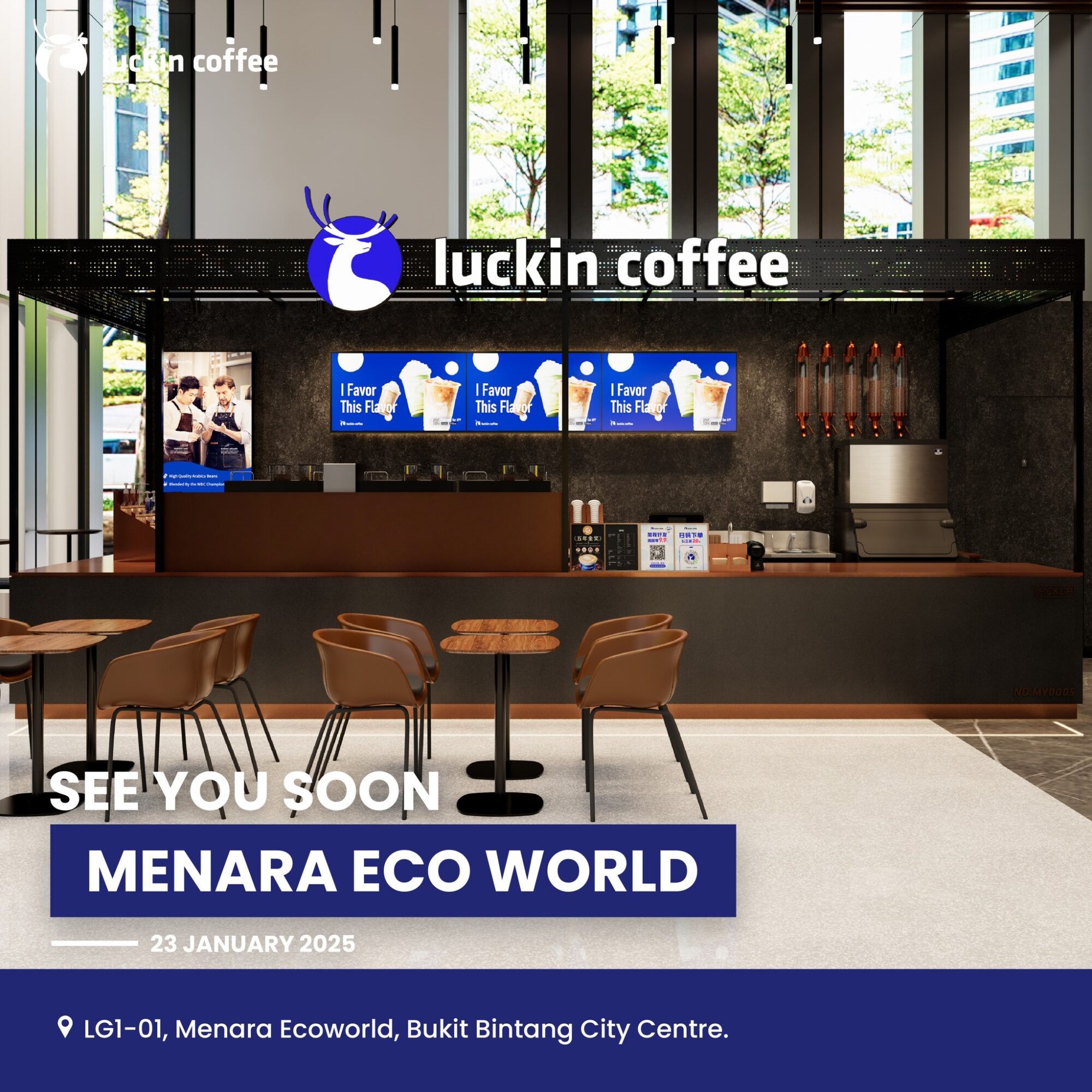 Luckin Coffee Launches in Malaysia: Franchise Expansion to 200 Stores ...